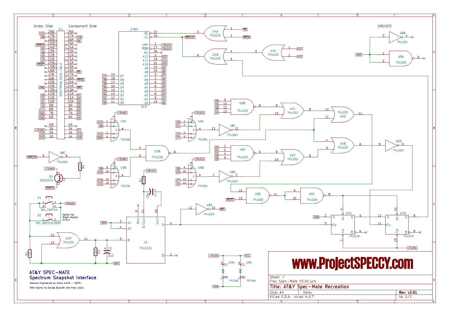 AT&Y SPEC-MATE Re-Creation – Lost Retro Tapes
